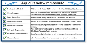 AquaFit | Schwimmschule & Schwimmzubehör